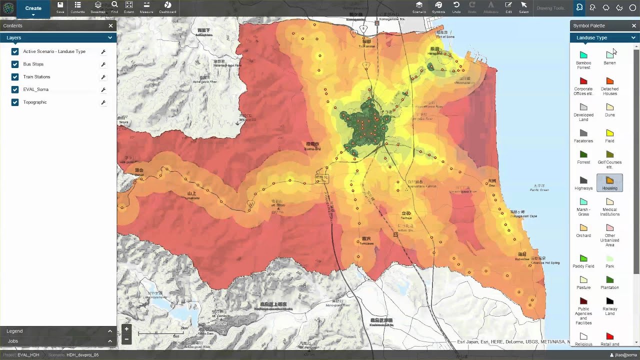 GeoPlanner for ArcGIS - Soma City - YouTube