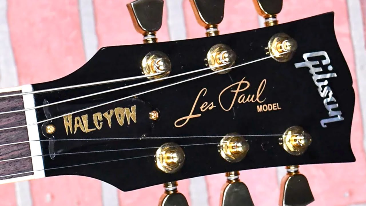 The Prototype Was MUCH Cooler! (Bill Kelliher Gibson Halcyon Les Paul ...