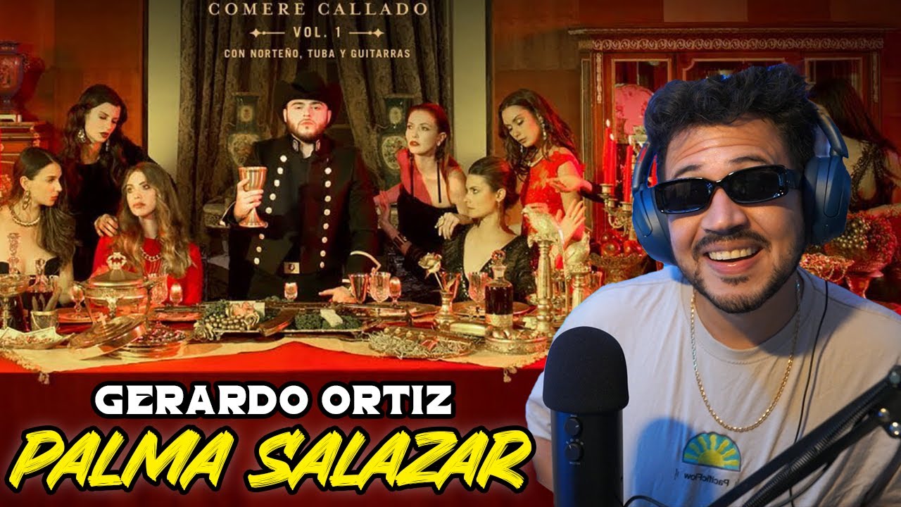 REACCION a Gerardo Ortiz - Palma Salazar (Official Video) - YouTube