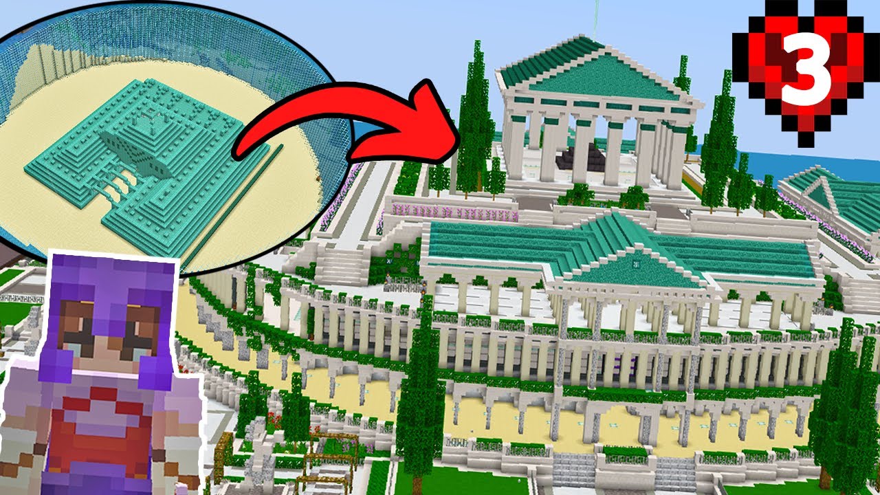 I Built THIS in Minecraft Hardcore - YouTube