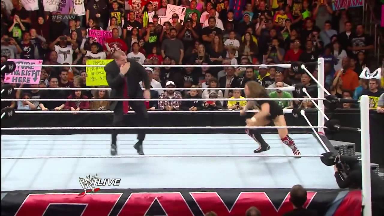 Daniel Bryan Attacks Kane the Director of Operations. - YouTube