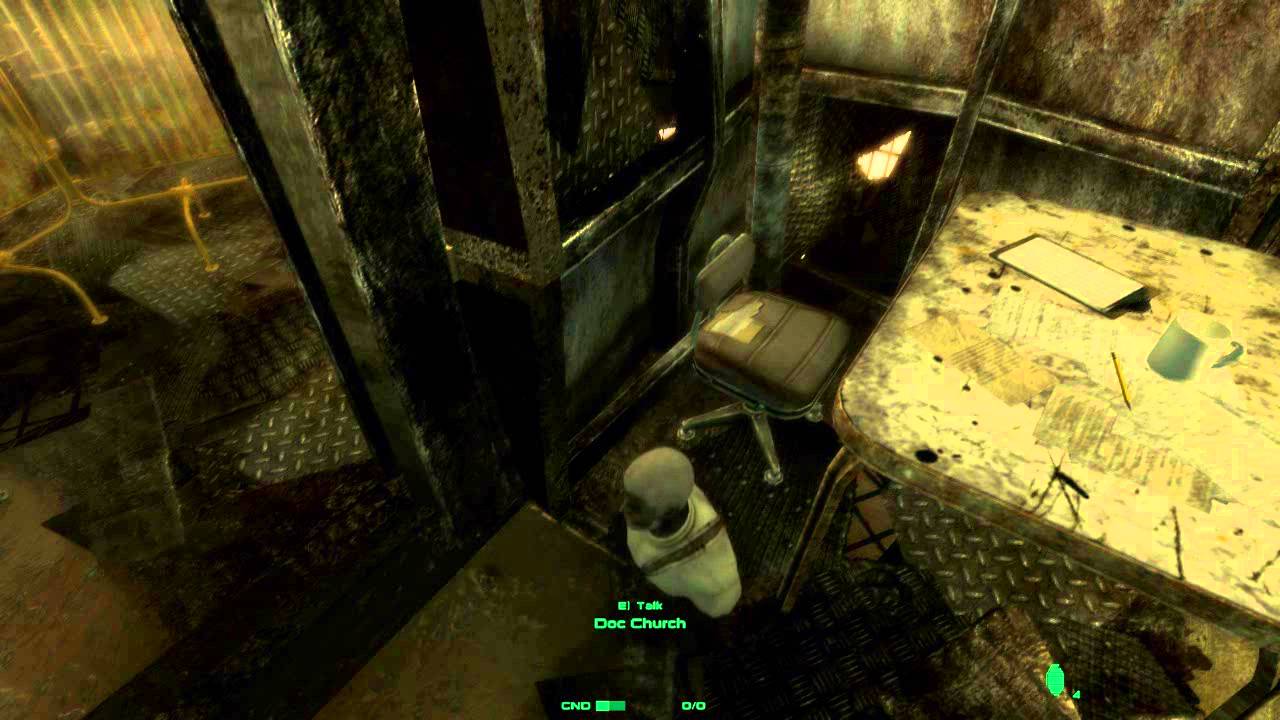 Fallout 3 - Doc Church is having a bad day - YouTube