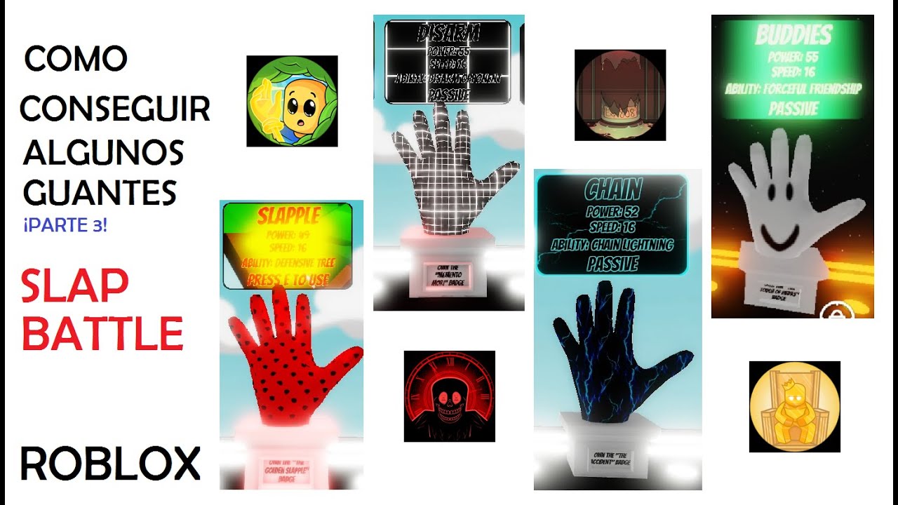 Como conseguir algunos guantes de Slap Battle! ¡PARTE 3! - YouTube