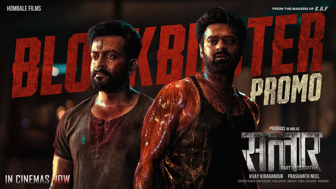 Salaar Blockbuster Promo (Hindi) | Prabhas | Prithviraj | Prashanth ...