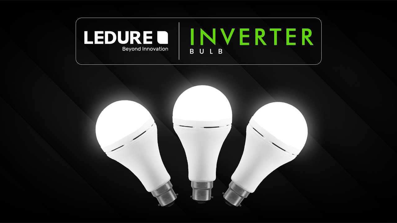 Ledure Inverter Bulb | Anti-glare Emergency Lighting with up to 4 Hours ...