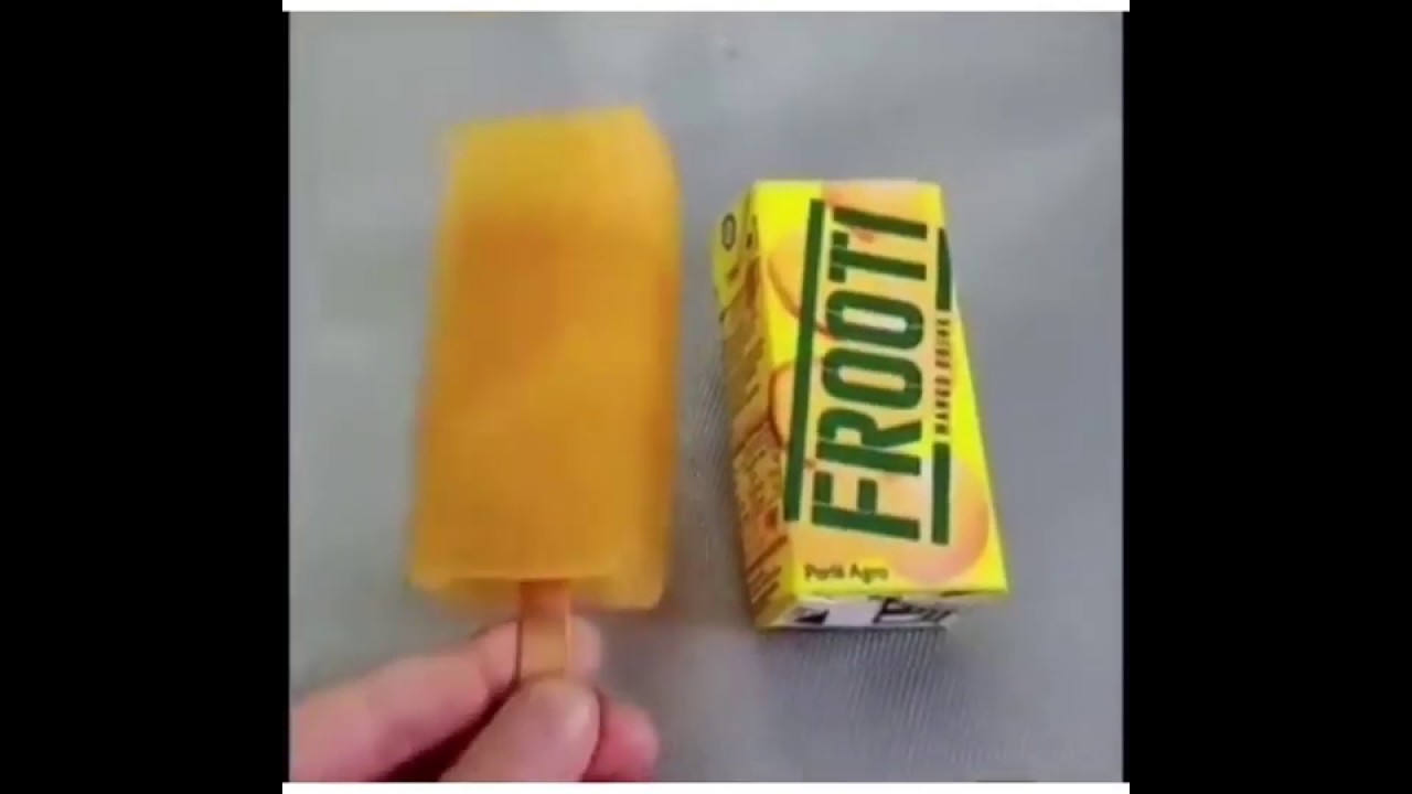 How to make Frooti Ice-cream - YouTube