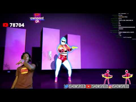 Ishowspeed Dances “One Kiss”  (RAGES) (Deleted Stream)