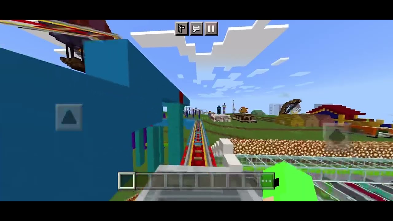 Minecraft Cedar Point Woodstock Express - YouTube
