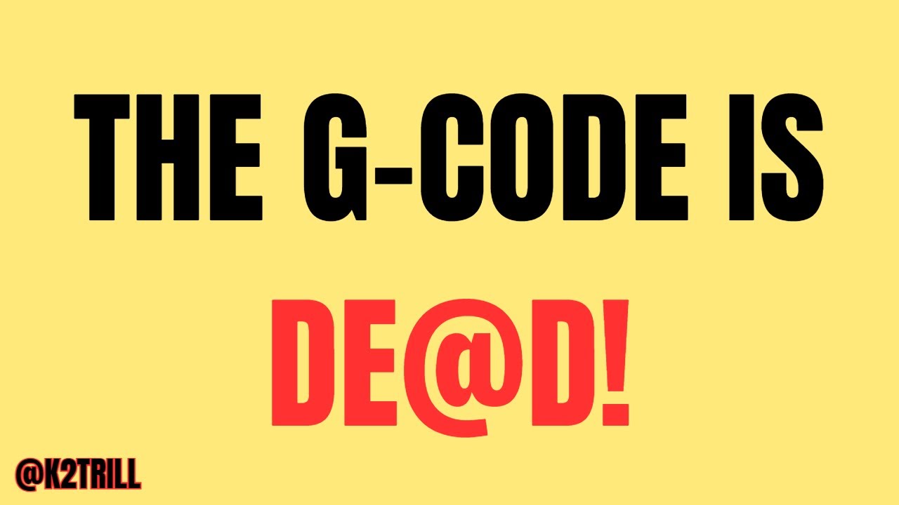 THE G-CODE IS DE@D! @therealk2trill - YouTube