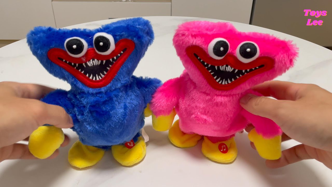 Kissy Missy VS Huggy Wuggy Plush Walking Toy Unboxing and Review 2023 ...