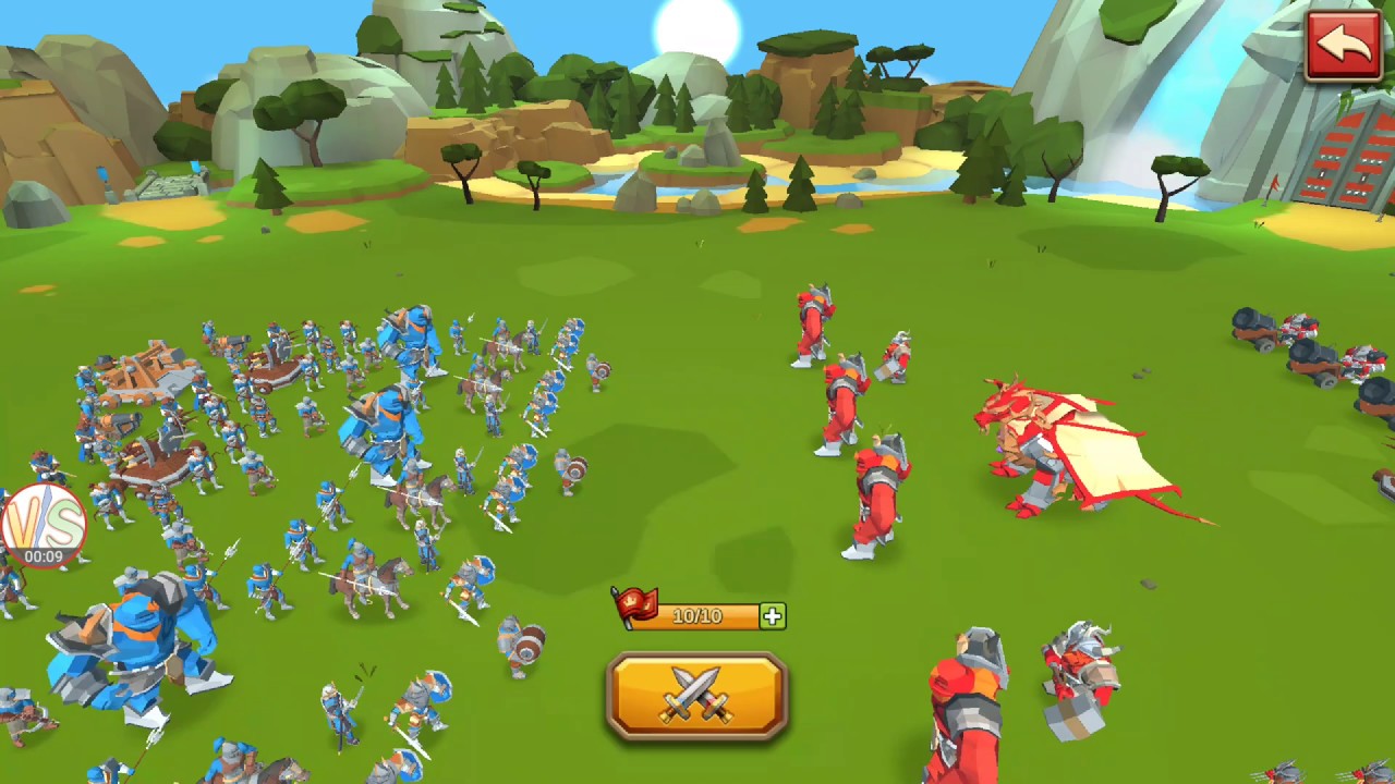 CHALLENGE 57 Level Gameplay in EMPIRE BATTLE SIMULATOR - YouTube