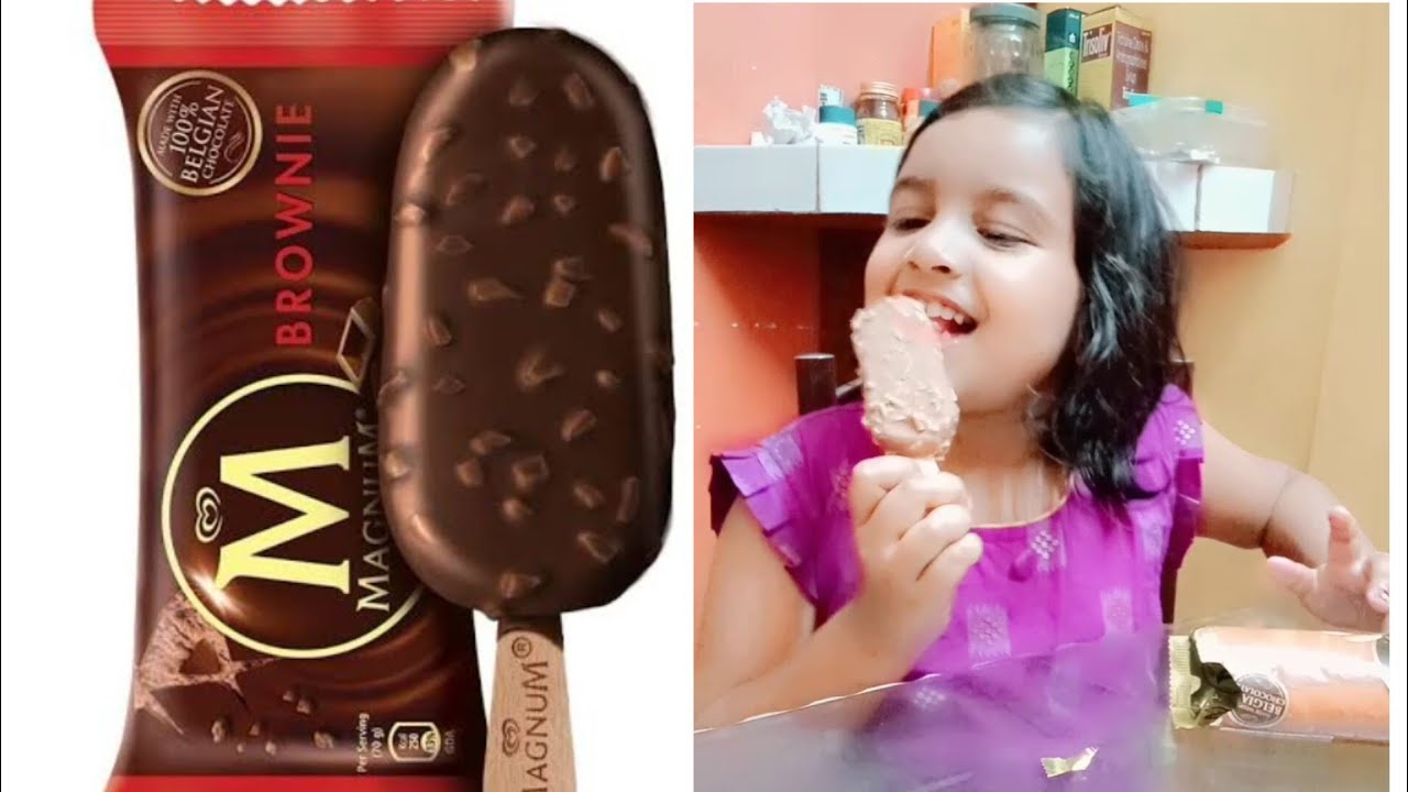 Magnum eating #asmr - YouTube