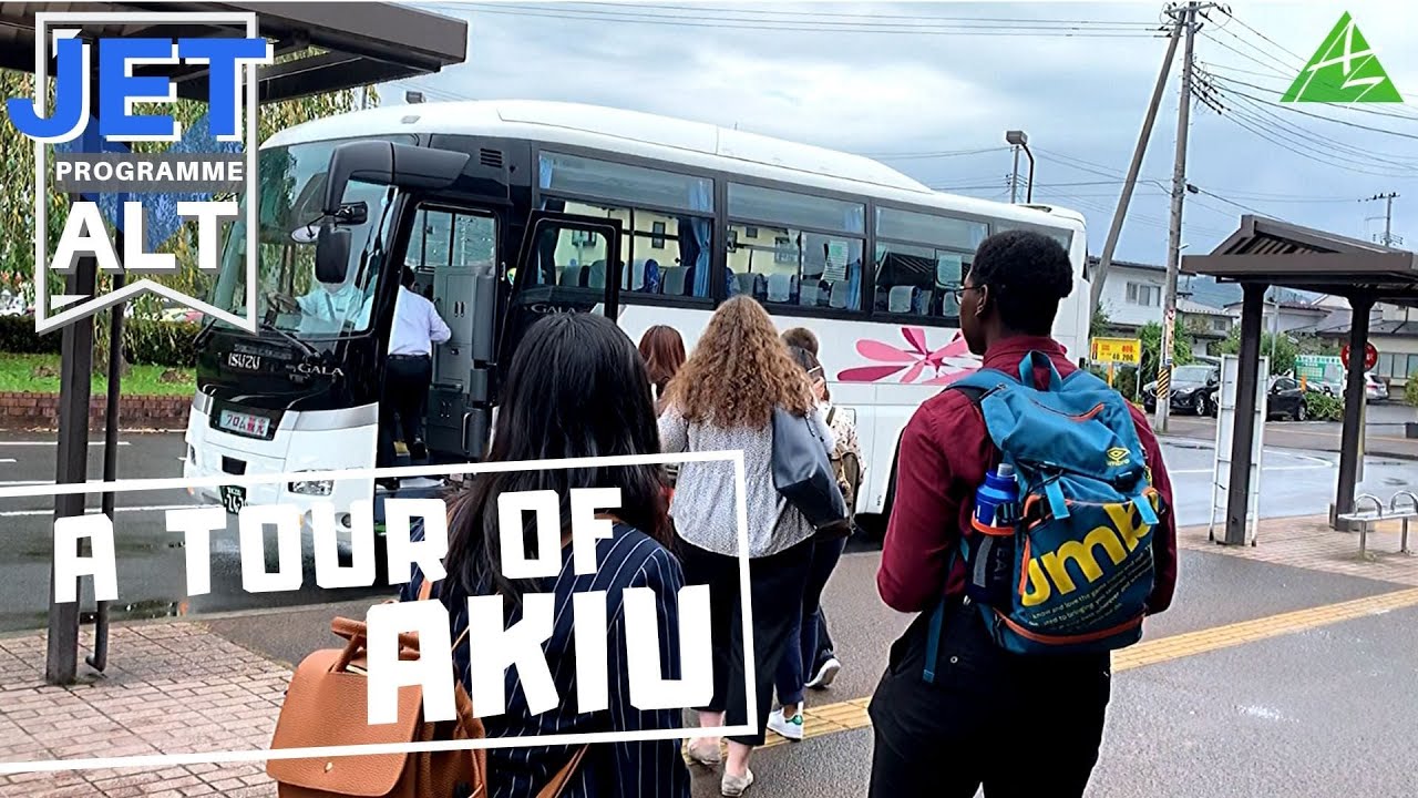 JET Programme ALT: Taking a Tour of Akiu - YouTube