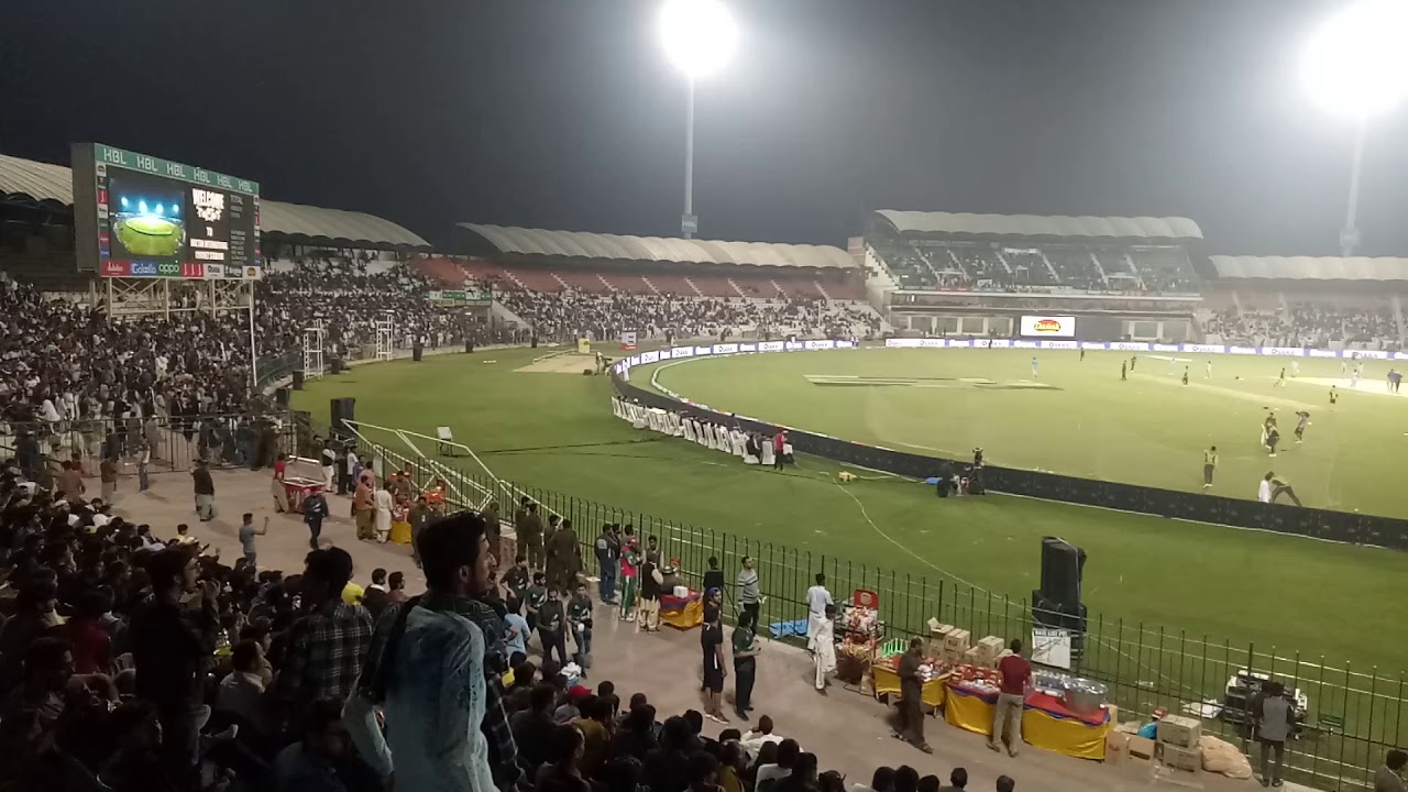 Multan Cricket Stadium - PSL match - YouTube