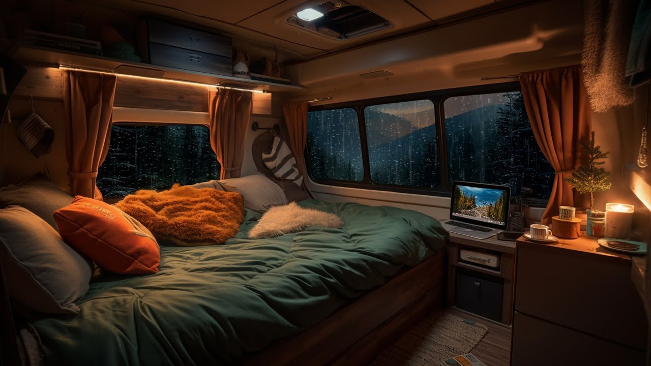 Nature's Lullaby | Rain Sounds In The Woods Set The Perfect Camping ...