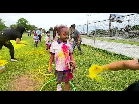 Boudreaux Color Run 2025 - YouTube