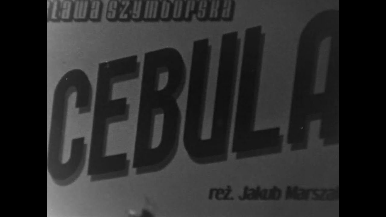 Wisława Szymborska - Cebula reż. Jakub Marszałek - YouTube