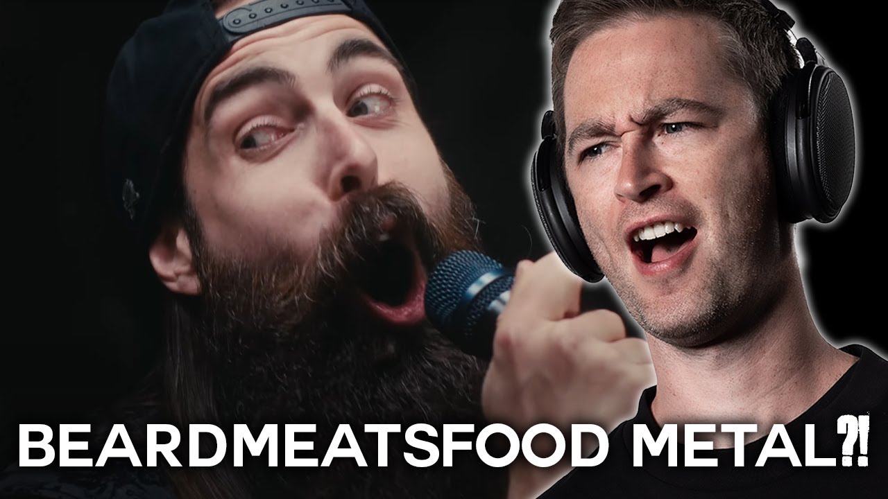 BEARDMEATSFOOD CAN SING?! 'CHEESECAKE' FEAT. SISTER BEARD! REACTION ...