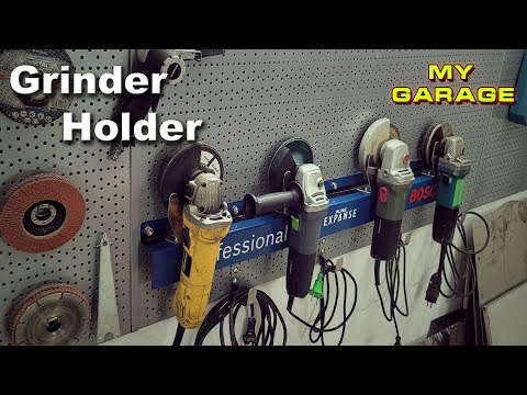 DIY Grinder Rack || Angle Make Grinder Holder