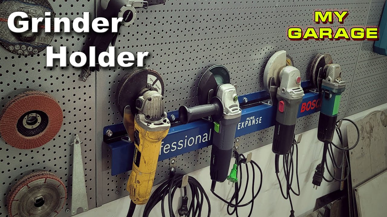 DIY Grinder Rack || Angle Make Grinder Holder - YouTube