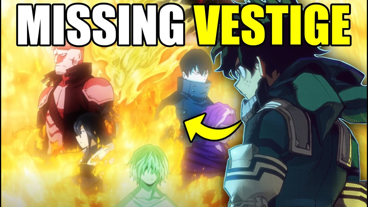 OFA's MISSING Vestige!! | My Hero Academia Mysteries/Theory - YouTube