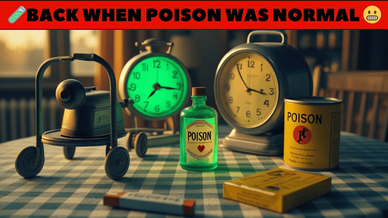 10 Dangerous Household Items That Were Totally Normal Back Then - YouTube