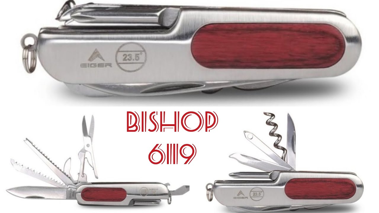 PISAU EIGER BISHOP || MULTY TOOL KNIFE EIGER KNIVES || 910002468 - YouTube