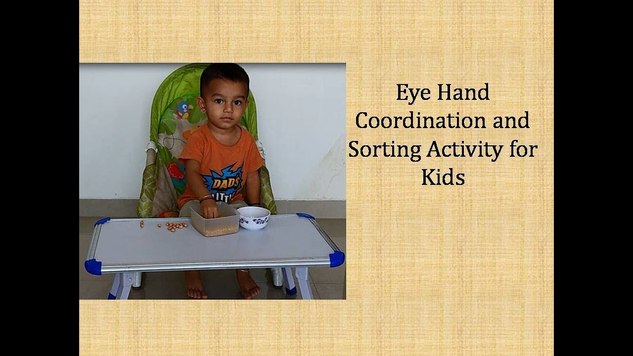 Eye Hand Coordination Activity - YouTube
