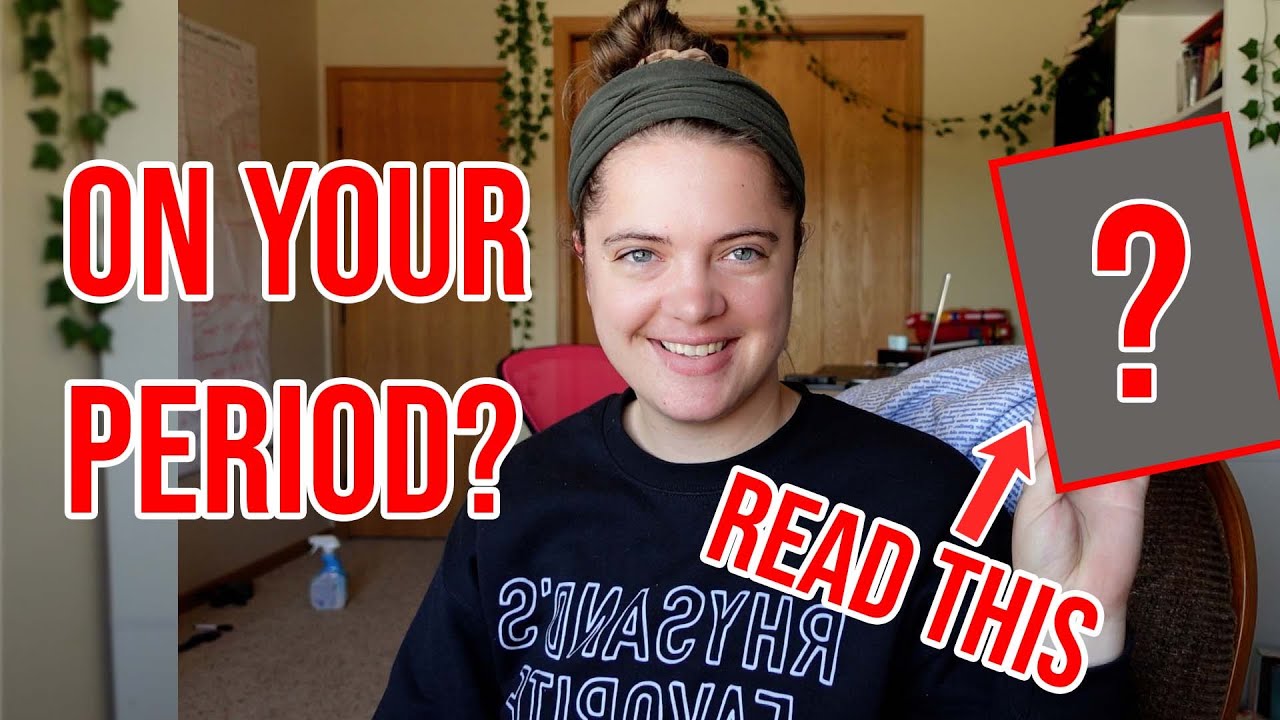 reading recs for your monthly cycle | period book picks - YouTube