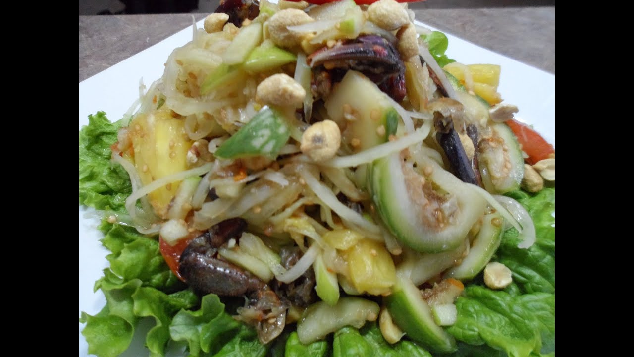 Bok La Hong Special (Papaya Salad Special) - YouTube