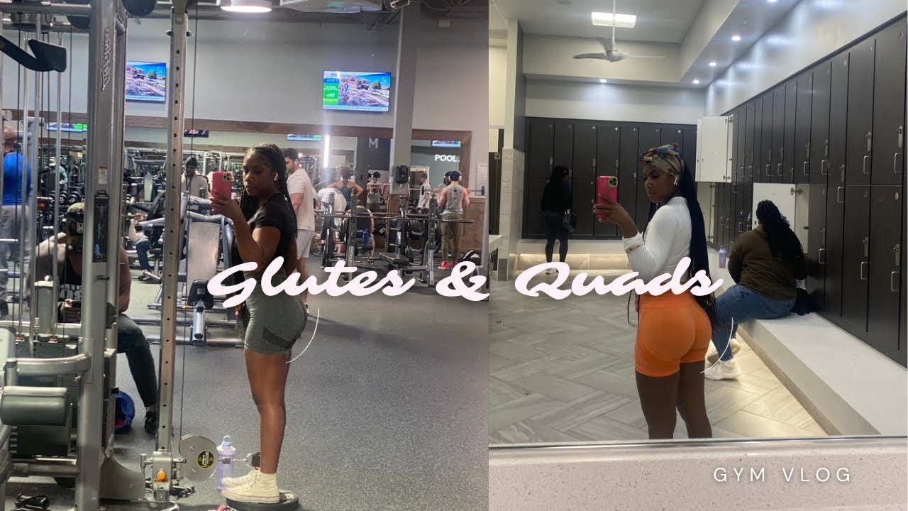 LOWER BODY WORKOUT || QUADS & GLUTES - YouTube