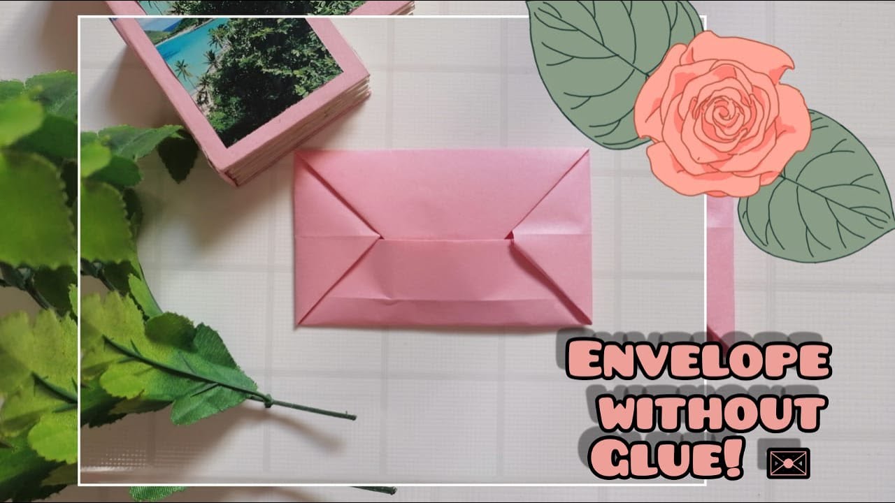 How to make Envelope Without Glue and Scissor || Origami Art - YouTube