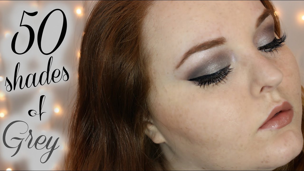 "50 Shades of Grey" Inspired Makeup Look - YouTube