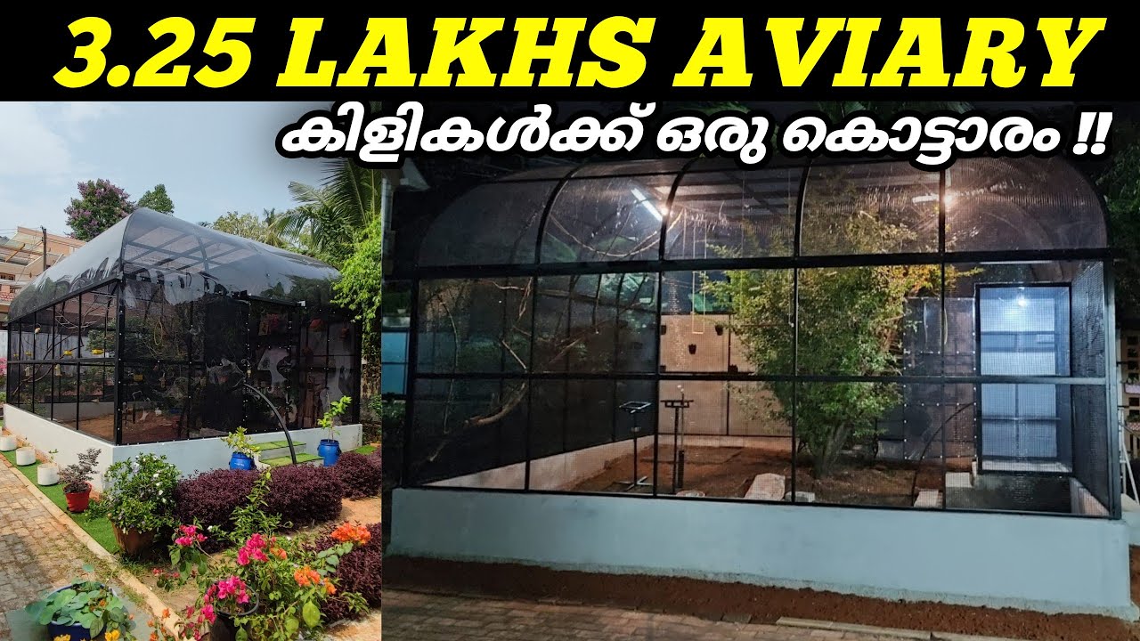 Largest Aviary i have seen in Kochi - YouTube