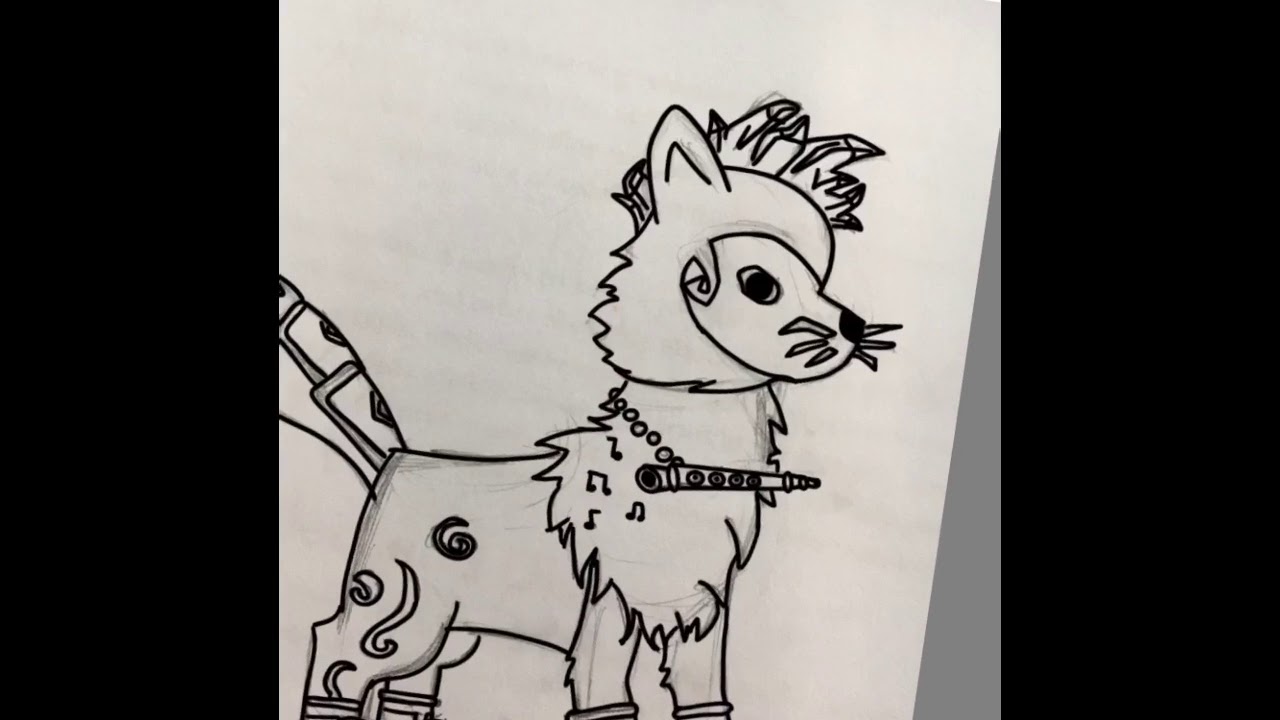 Drawing Me New Profile Picture [Animal Jam] - YouTube