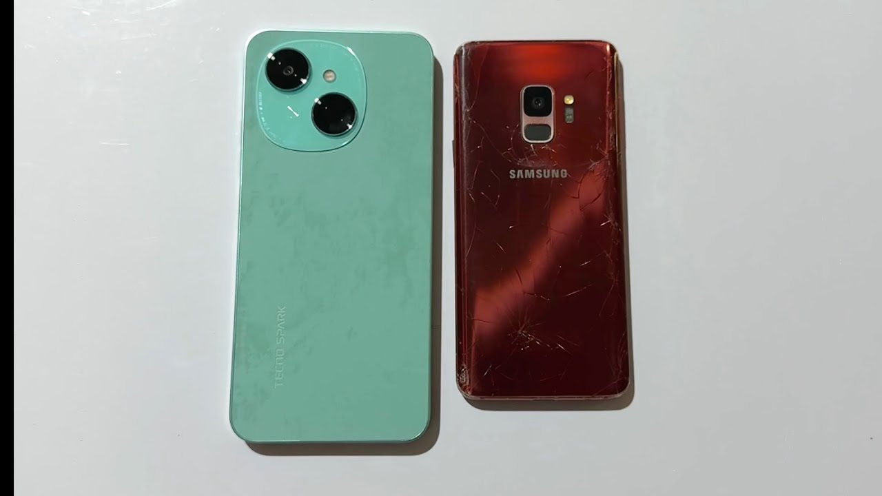 Samsung Galaxy S9 vs Tecno Spark Go 1 - Speed and Performance Test ...