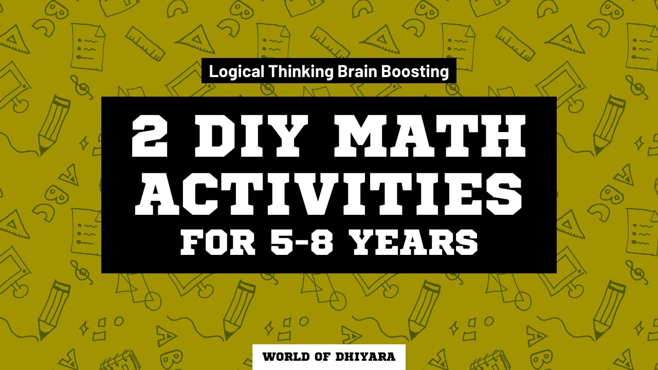 2 Math Activity Ideas for Practising Addition | Logical Thinking Brain ...