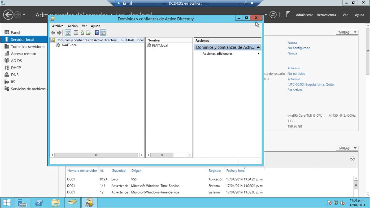 Windows Server 2012 R2 - Cambiar nombre a servidor controlador de ...