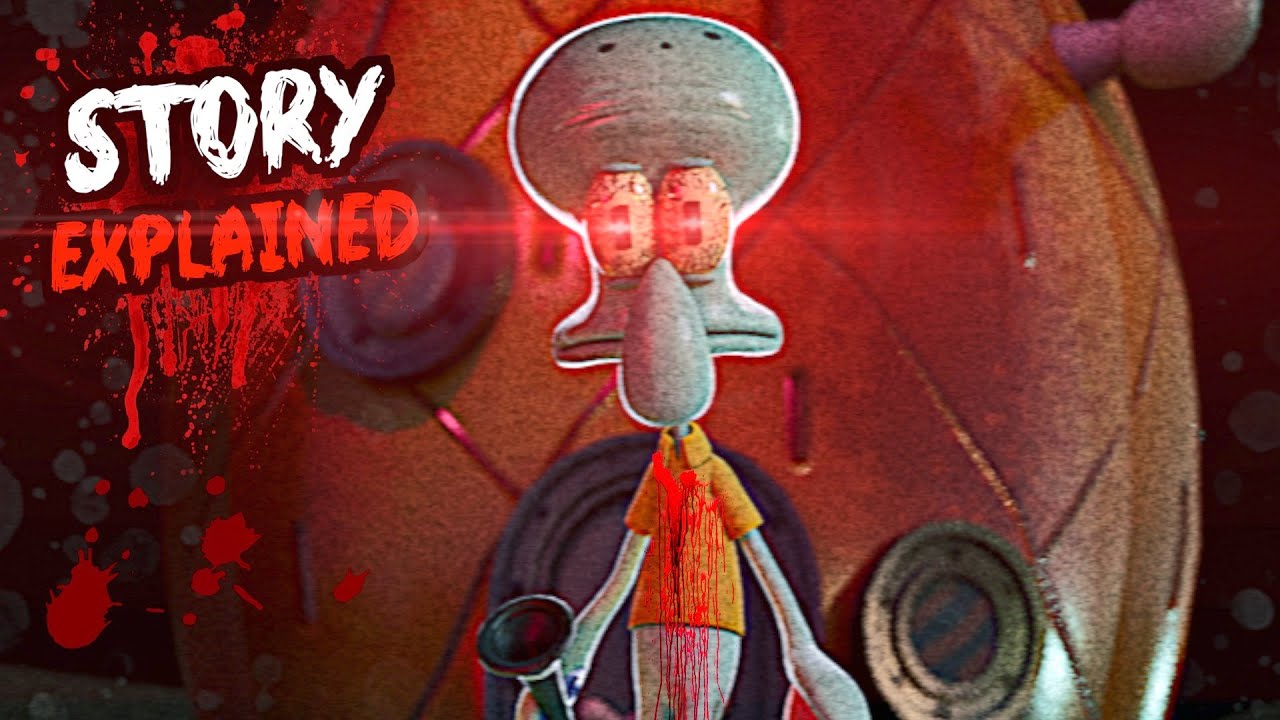 Sinister Squidward STORY & ENDING EXPLAINED - YouTube