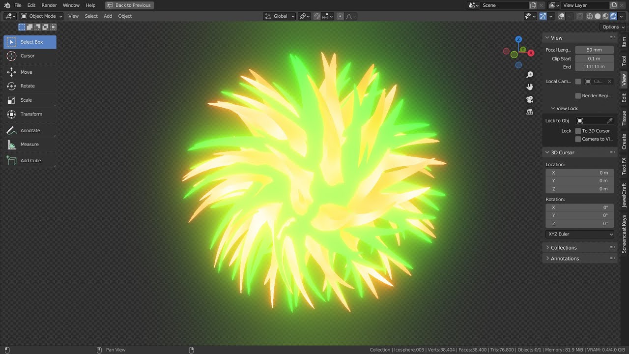 Blender Tutorial - Glow control - YouTube