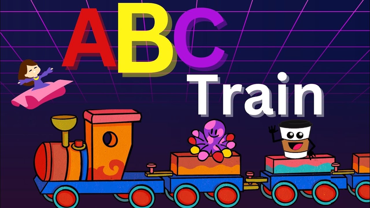 Alphabet train | ABC Train | abc song | Alphabet songs | abcd Song ...