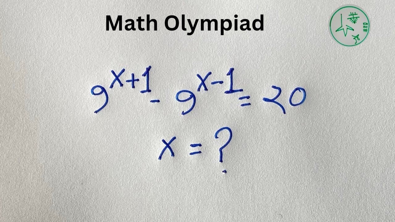 Maths Olympiad | A Wonderful Tricky Exponential Equation Solve || Algebra Problems 👇 - YouTube