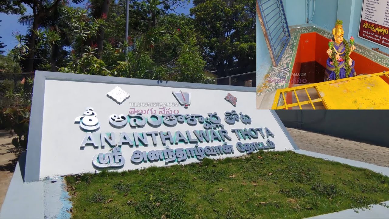 Special Video of Historical Ananthalwar Thota in Tirumala - YouTube