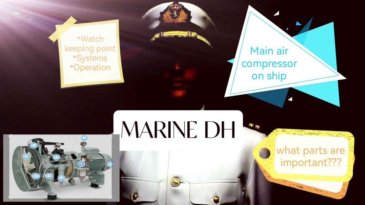 ABOUT MAIN AIR COMPRESSOR ON SHIP - YouTube