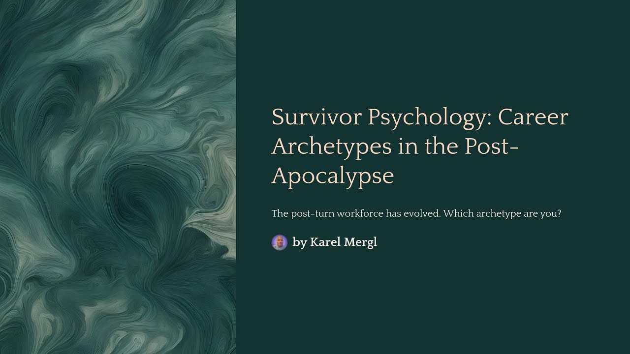 Survivor Psychology Career Archetypes in the Post Apocalypse - YouTube