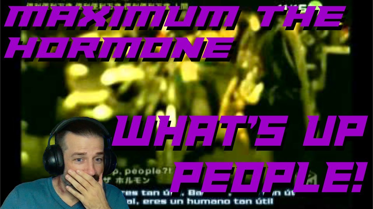 Gamer Sees WHAT'S UP with MTH! || Maximum The Hormone - What's Up People! Reaction - YouTube
