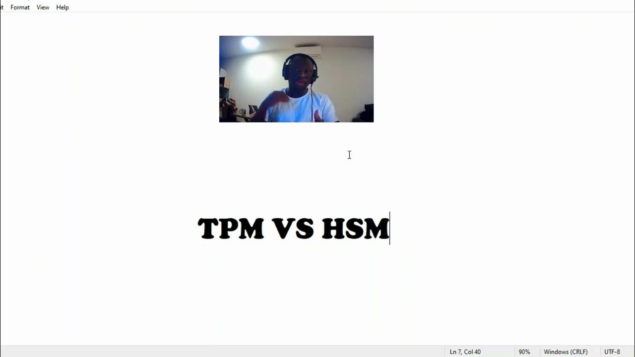 La difference entre le Trusted Platform Module (TPM) vs Hardware Security Module (HSM) - YouTube