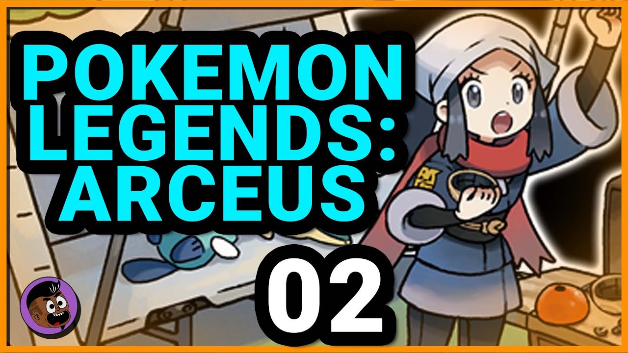 POKÉMON LEGENDS: ARCEUS 100% Walkthrough Part 02 - Alpha Bibarel - No ...
