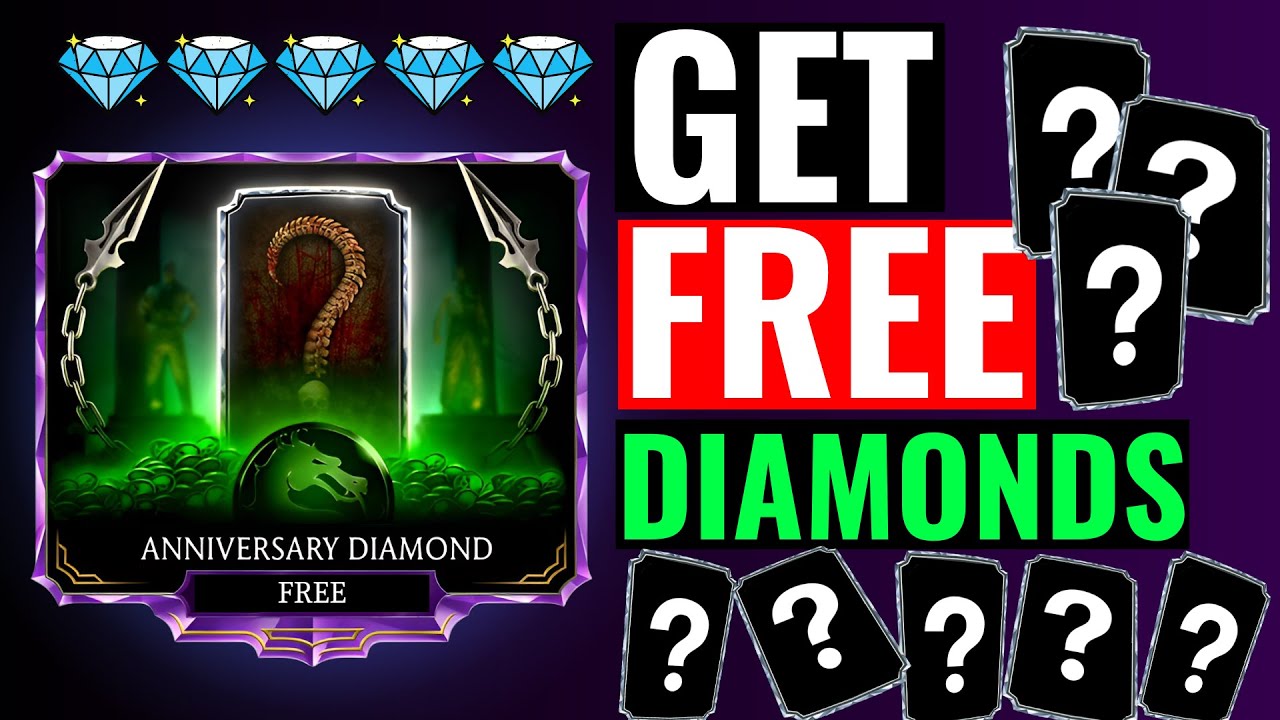 MK Mobile. How To Get Free Diamond Character. Anniversary Special ...