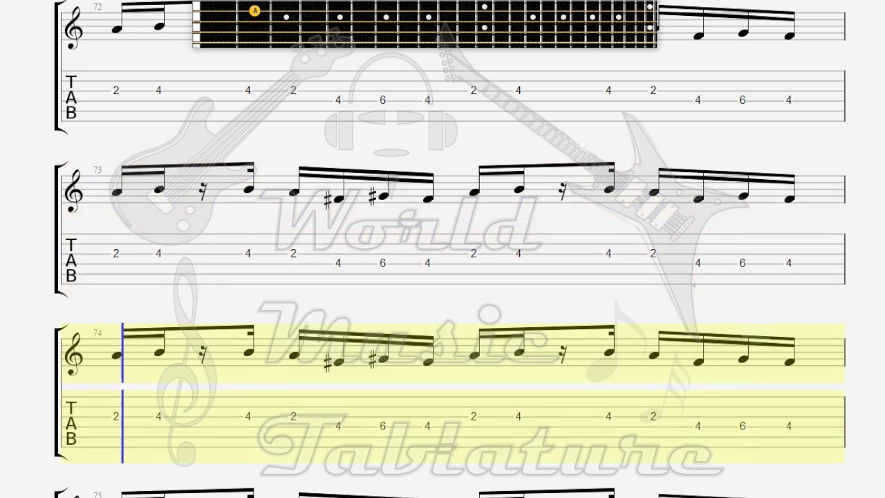 Dire Straits Calling Elvis GUITAR 2 TAB - YouTube